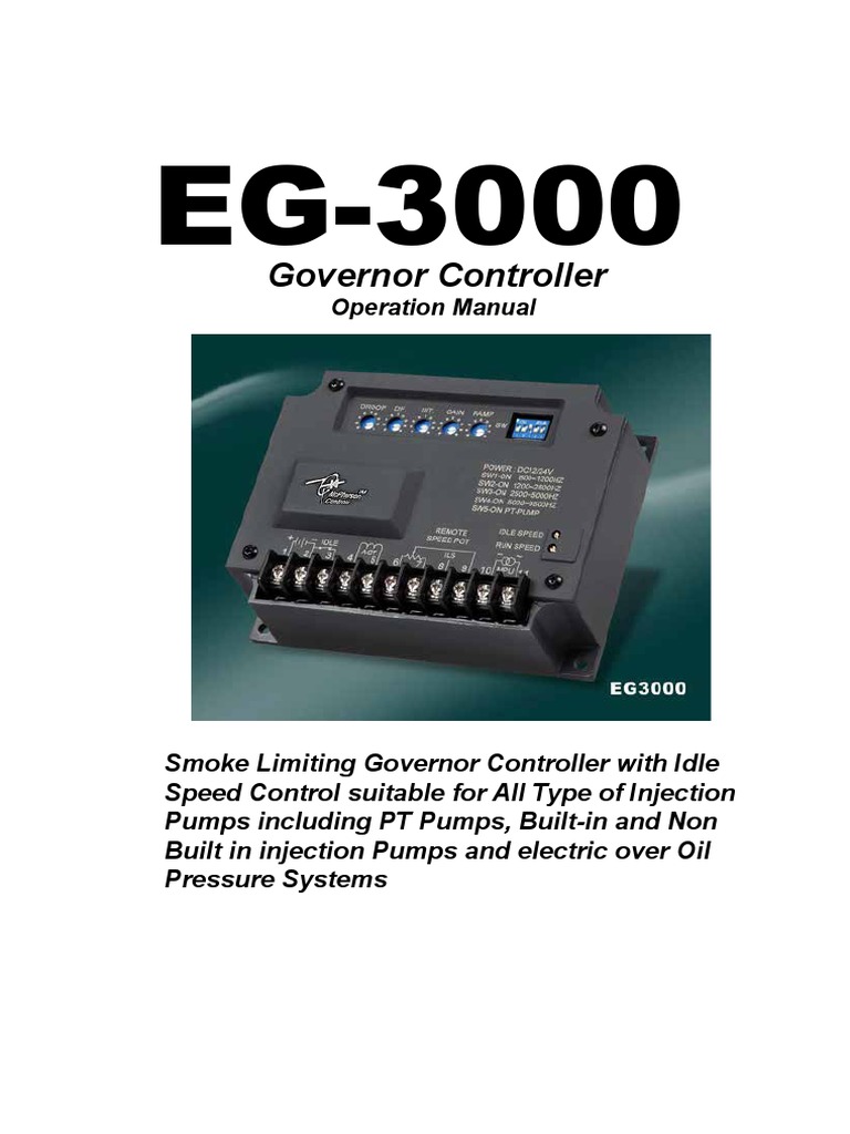 EG3000 Manual PDF | PDF | Voltage | Inductor
