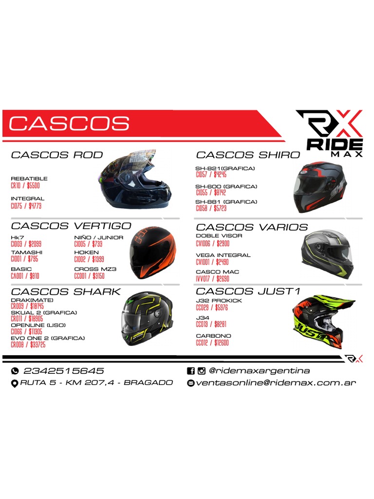 Catalogo Ridemax 06.2019 | PDF | Off Road | Recreación al aire libre