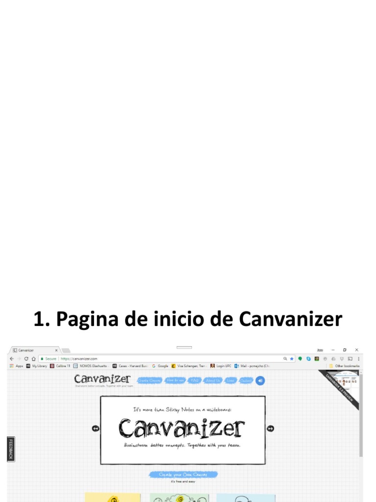 Guía para Usar Canvanizer | PDF | Negocios