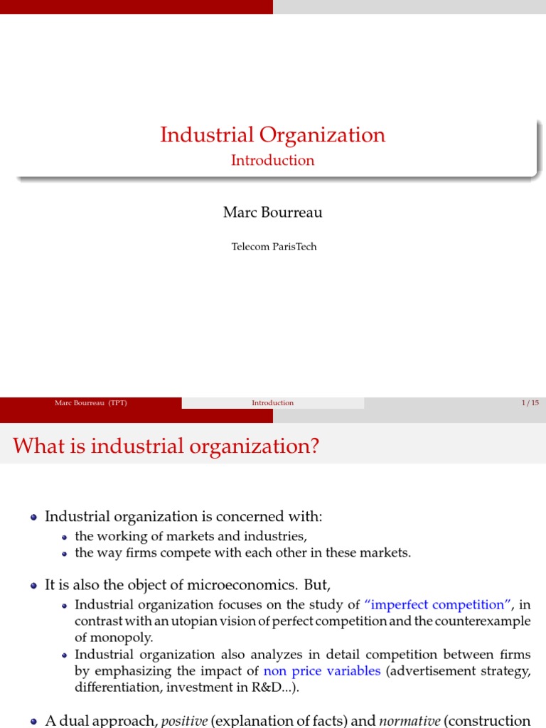 Introduction to Industrial Organization | PDF | Monopoly | Competition