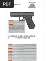 Manual Glock | PDF | Carregador (armas de fogo) | Cartucho (armas de fogo)