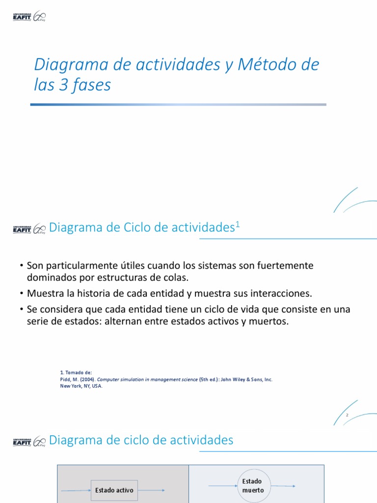 Mod&Sim5 DiagActividad&3Fases | PDF | Camión | Investigación cuantitativa