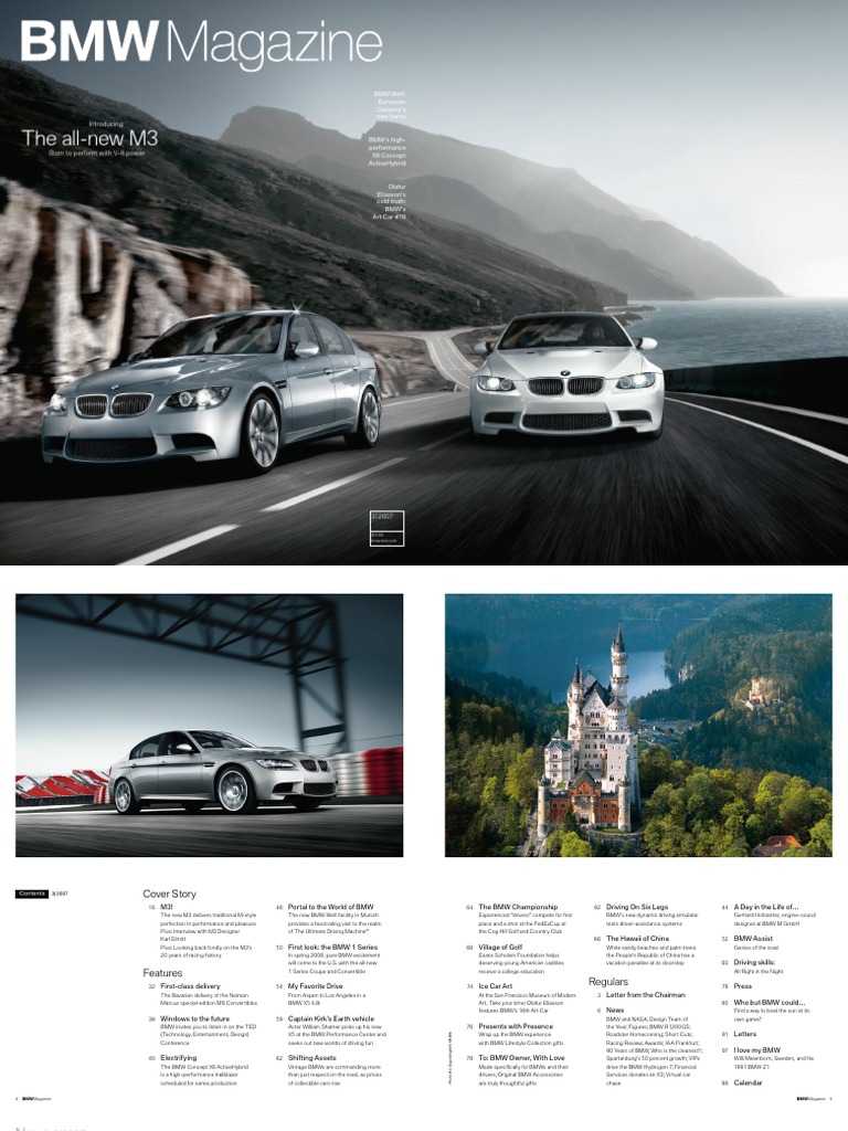 BMW_Magazine_Volume_3 | Bmw | Car