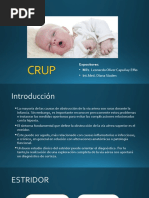 Guía Clínica para Tratamiento del Crup | PDF | Tos | Medicina CLINICA