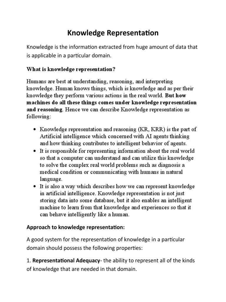 Artificial Intelligence | PDF | First Order Logic | Logic