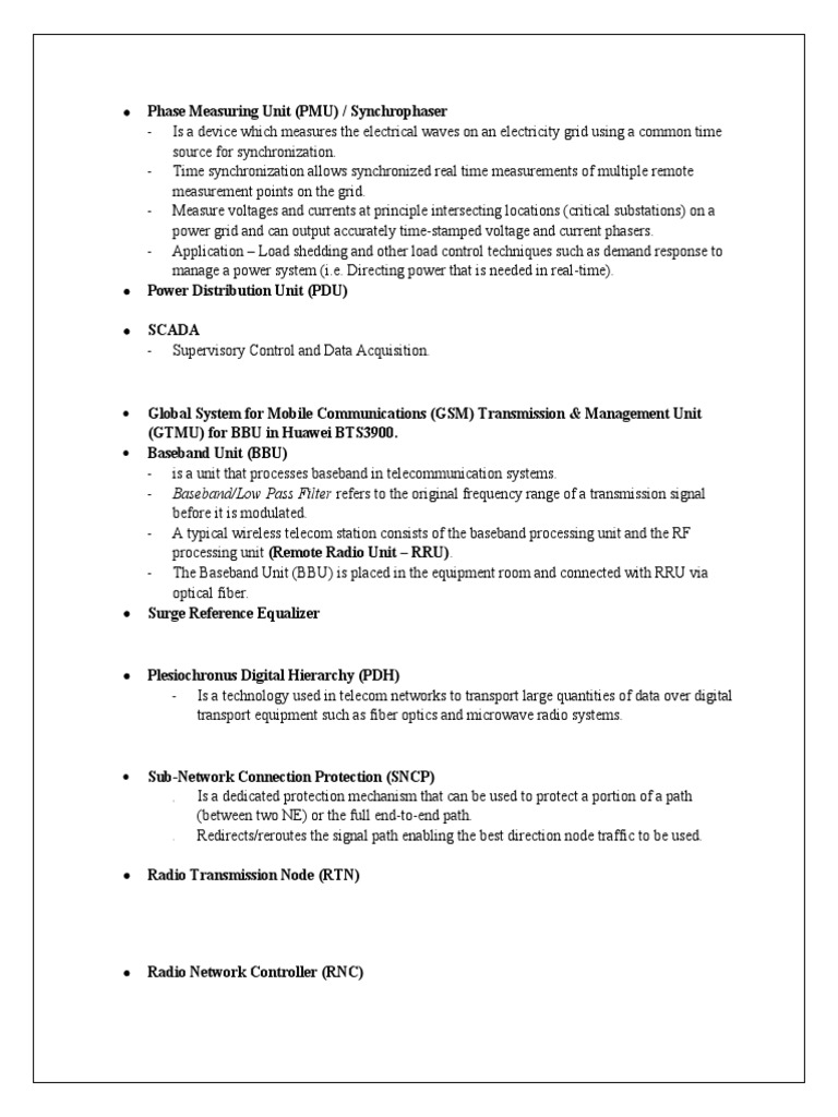Huawei BBU and GTMU Overview | PDF | Multiprotocol Label Switching ...
