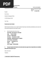 Contoh Format Surat Permohonan Persaraan Pilihan | PDF