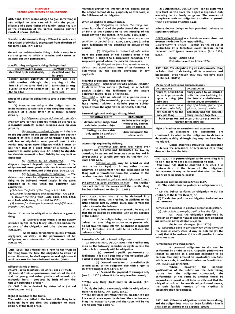 Determinate Thing Generic Thing | PDF | Negligence | Damages