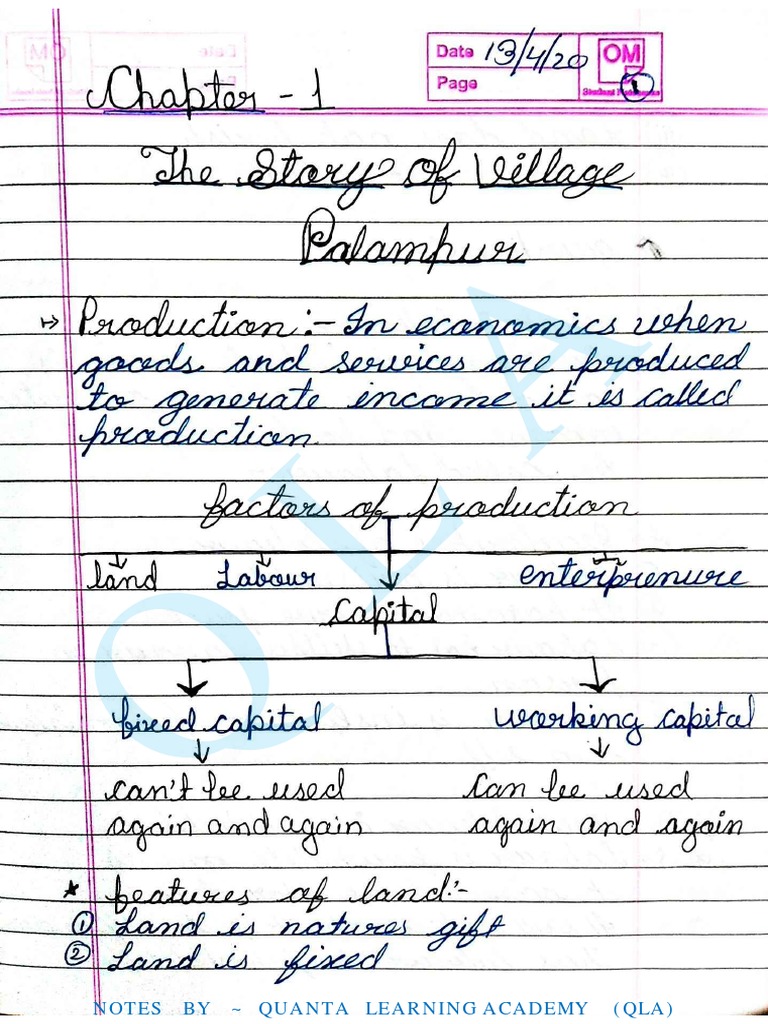 Eco ch1 Class 9 | PDF
