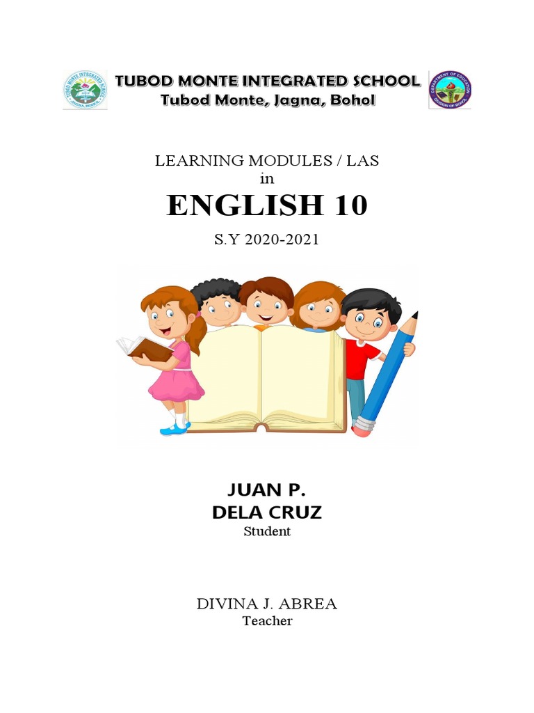 coverpage-LEARNING MODULE-08142020 | PDF | Wellness