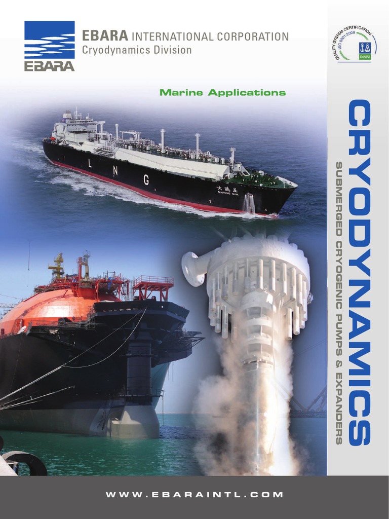 EBARA INTERNATIONAL CORPORATION Cryodynamics Division. Marine ...