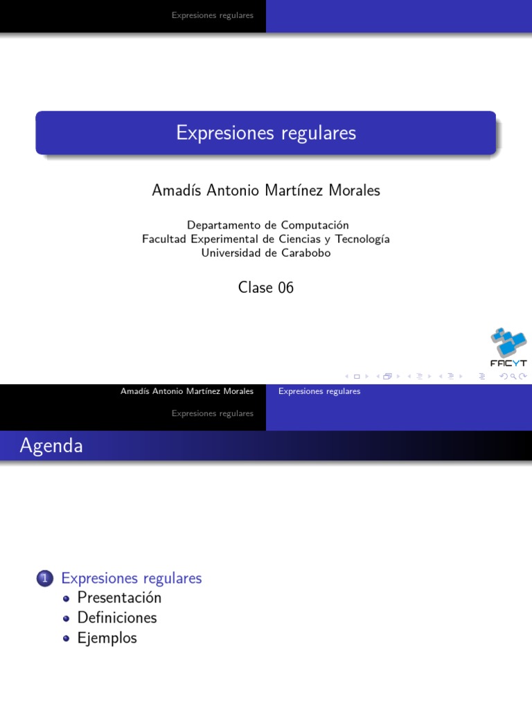 Expresiones Regulares | PDF | Expresión regular | Lenguaje de programación