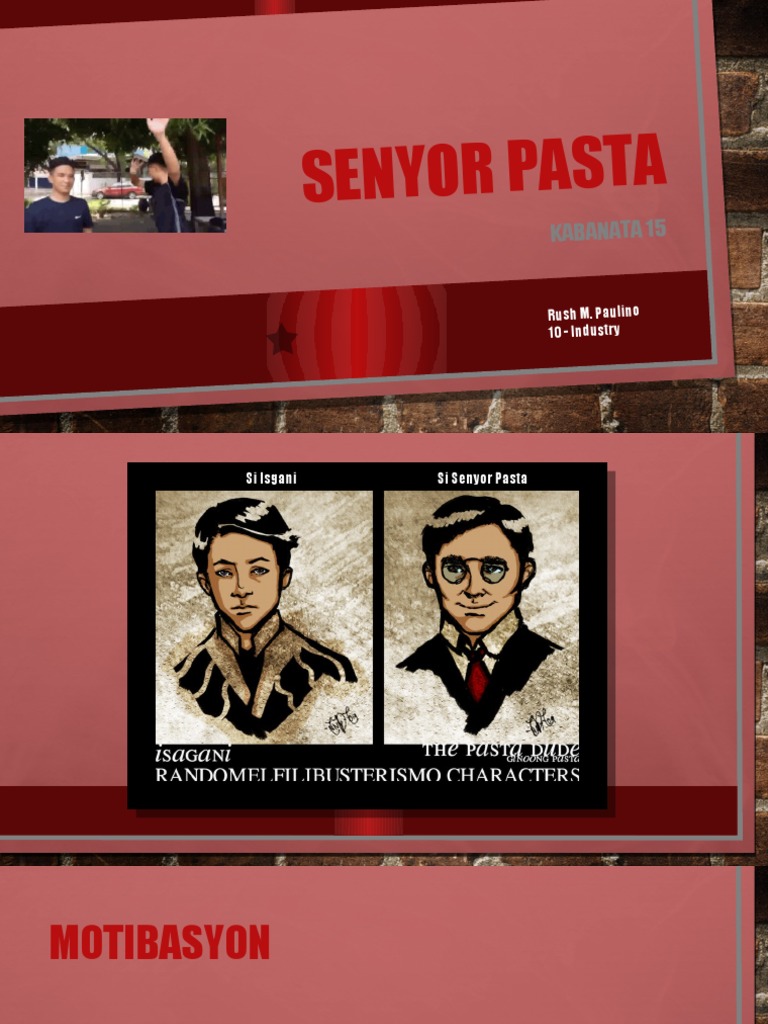 Senyor Pasta | PDF