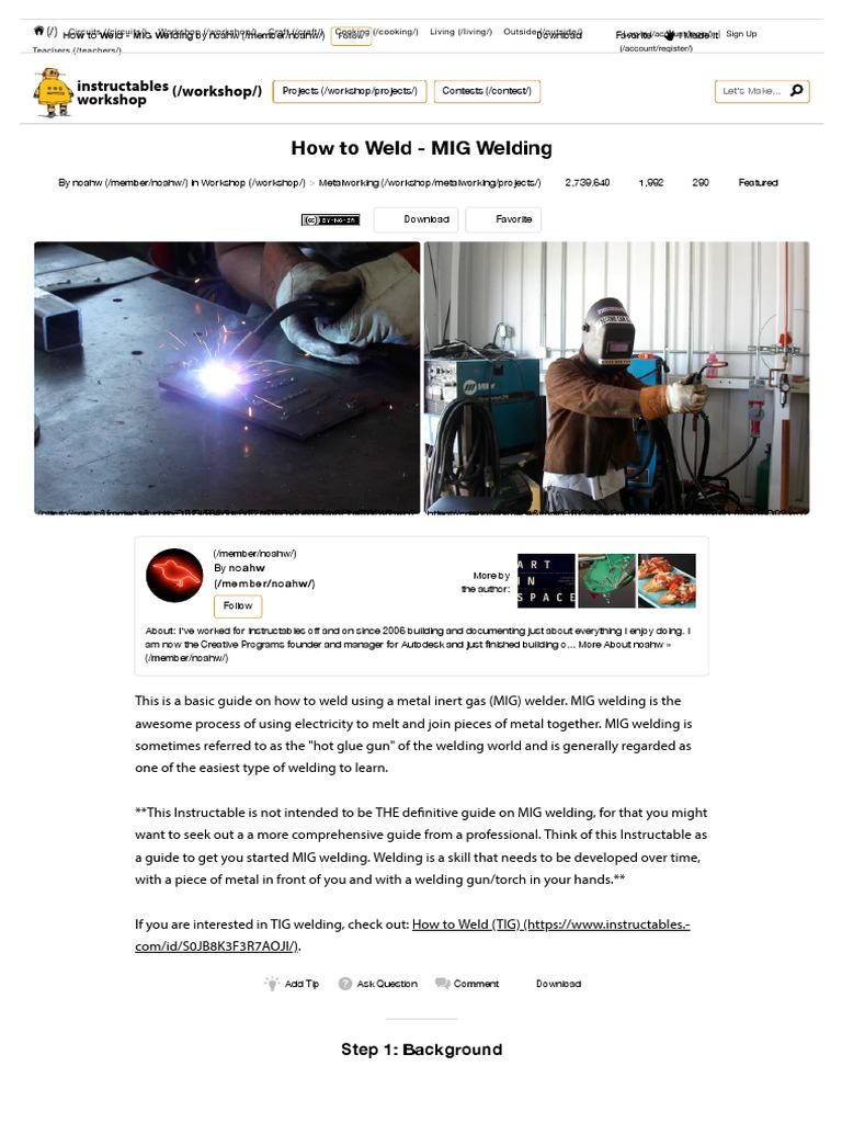 How To Weld - MIG Welding - 11 Steps (With Pictures) - Instructables ...