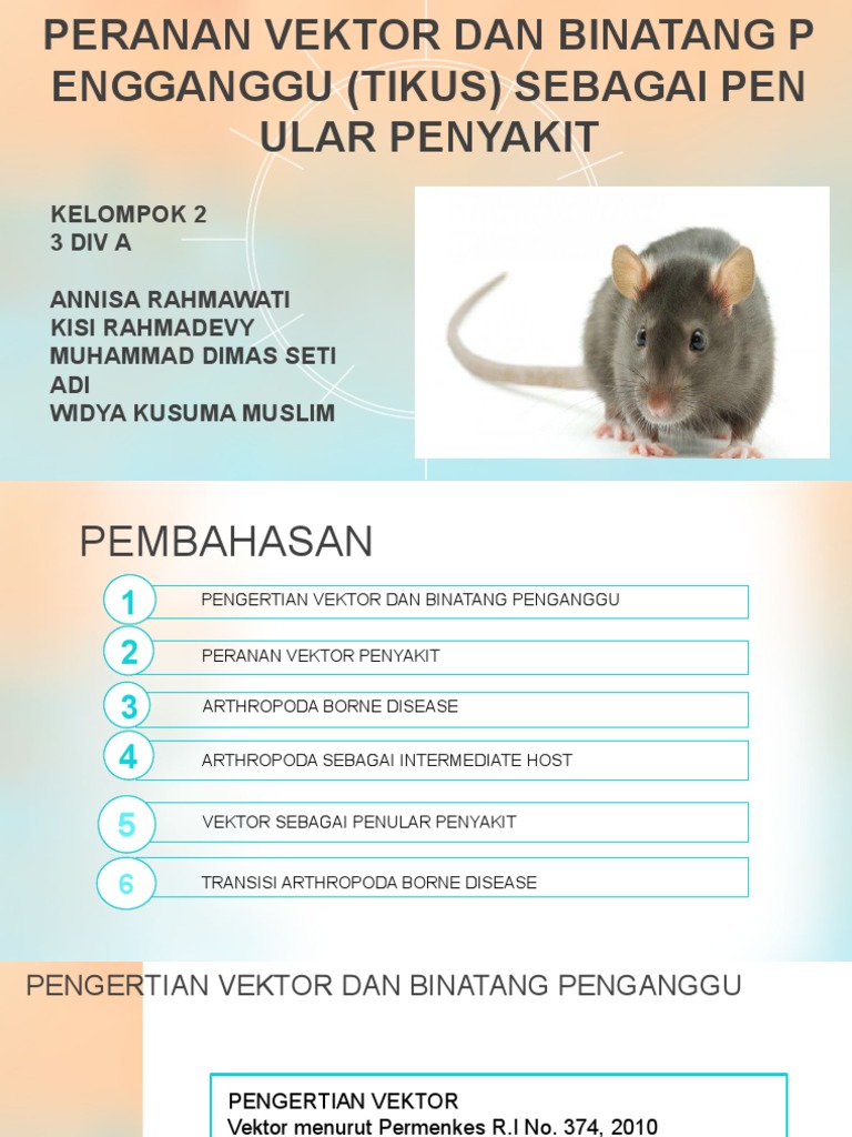Kelompok 2 3D4A-PVBP (Tikus) Sebagai Penular Penyakit - PVBP-B | PDF