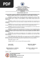 Resolution Sample Deped | PDF | Philippines