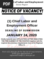 DOLE Bureau Functions Overview | PDF | Occupational Safety And Health ...