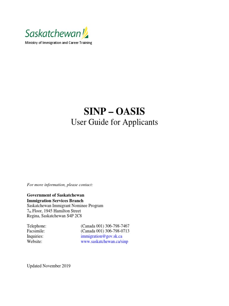 SINP Application Guide | PDF | Marriage | Credential