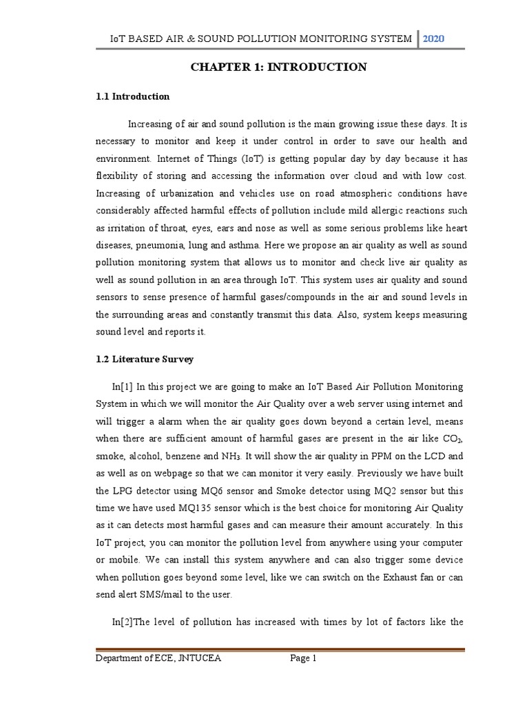 Chapter 1: Introduction: Department of ECE, JNTUCEA | PDF | Light ...
