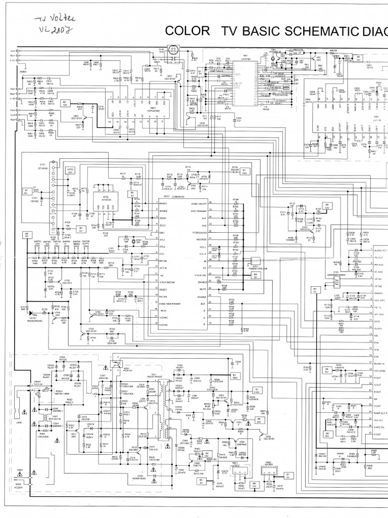 TV VOLTEL CY1429-001 LC8635xxx (N701) | PDF | Nature