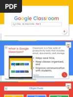 Google Classroom Cheat Sheet for Teachers | PDF | Software | Computing