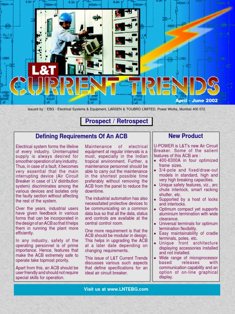 ACB - Selection & Discrimination (Apr - Jun 02) | PDF | Electrical ...