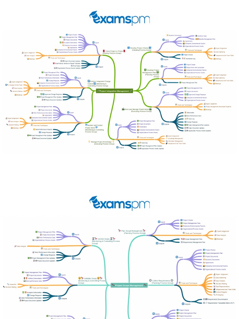 Exams PM Mind Maps | PDF