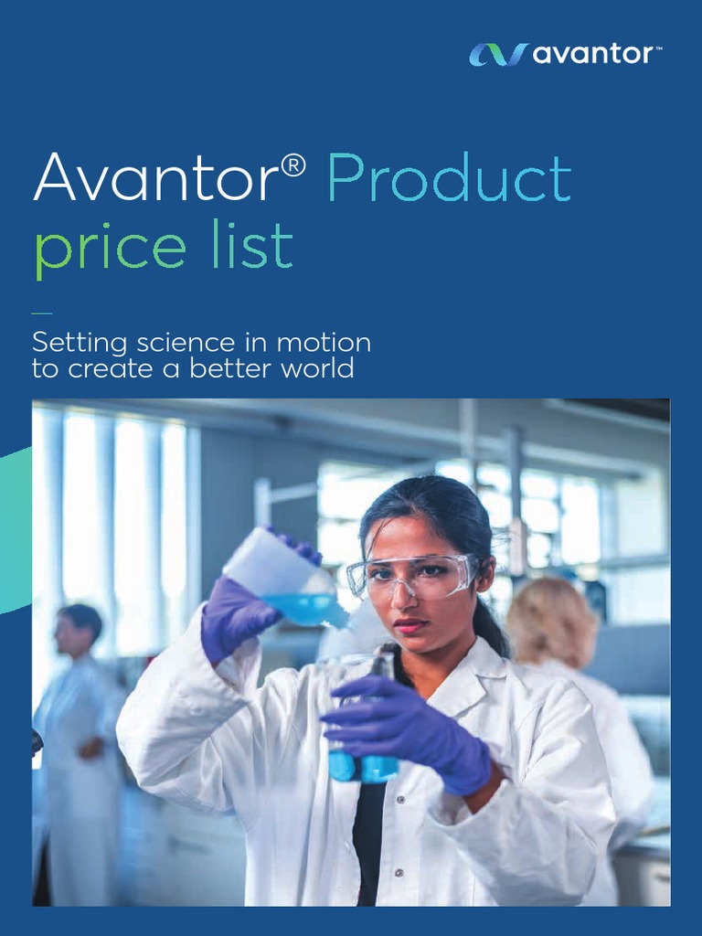 Avantor: Product Price List | PDF | Liquid Chromatography–Mass ...