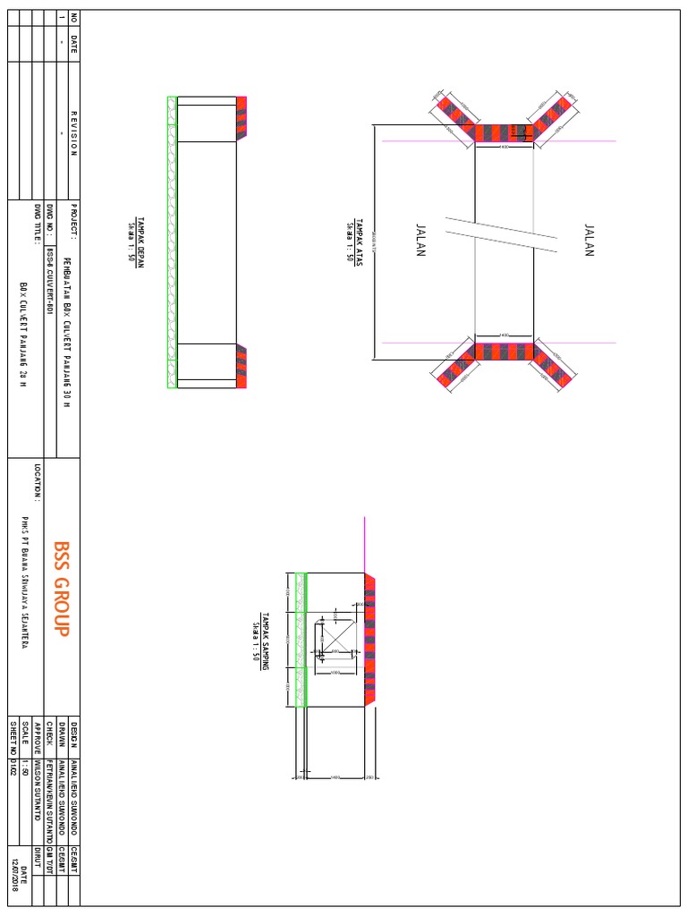 DWG & Rab - Box Culvert | PDF