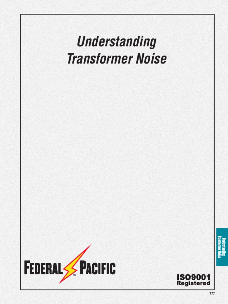 Understanding Transformer Noise | PDF | Transformer | Decibel