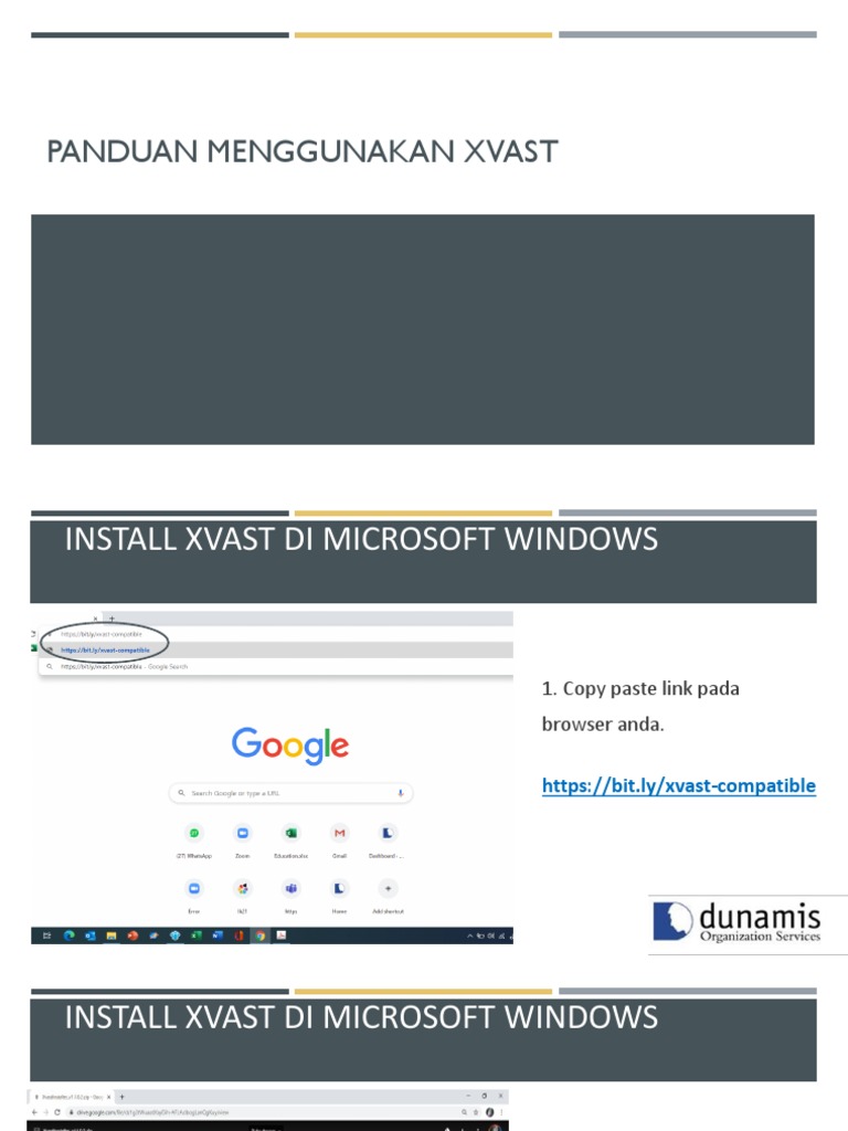 Panduan Instalasi Xvast di Windows | PDF