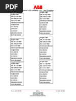 List of Ansi Code For Relays | PDF
