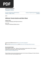 Understanding the Whitmore Section | PDF | Buckling | Strength Of Materials