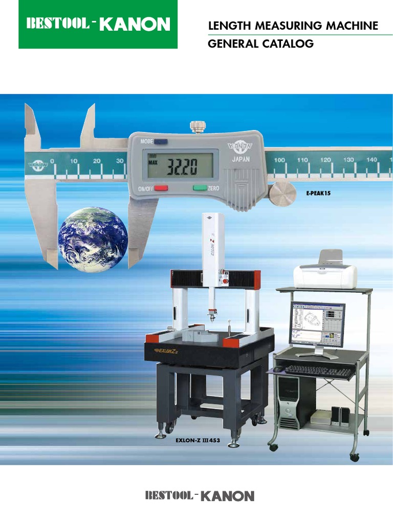 Length Measuring Machine General Catalog: E-PEAK15 | PDF | Measurement ...