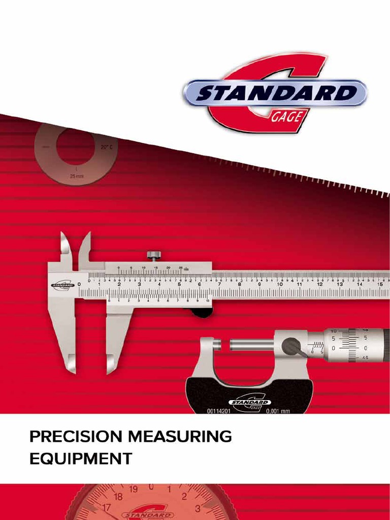 Standard Gage | PDF | Tools | Scientific Observation