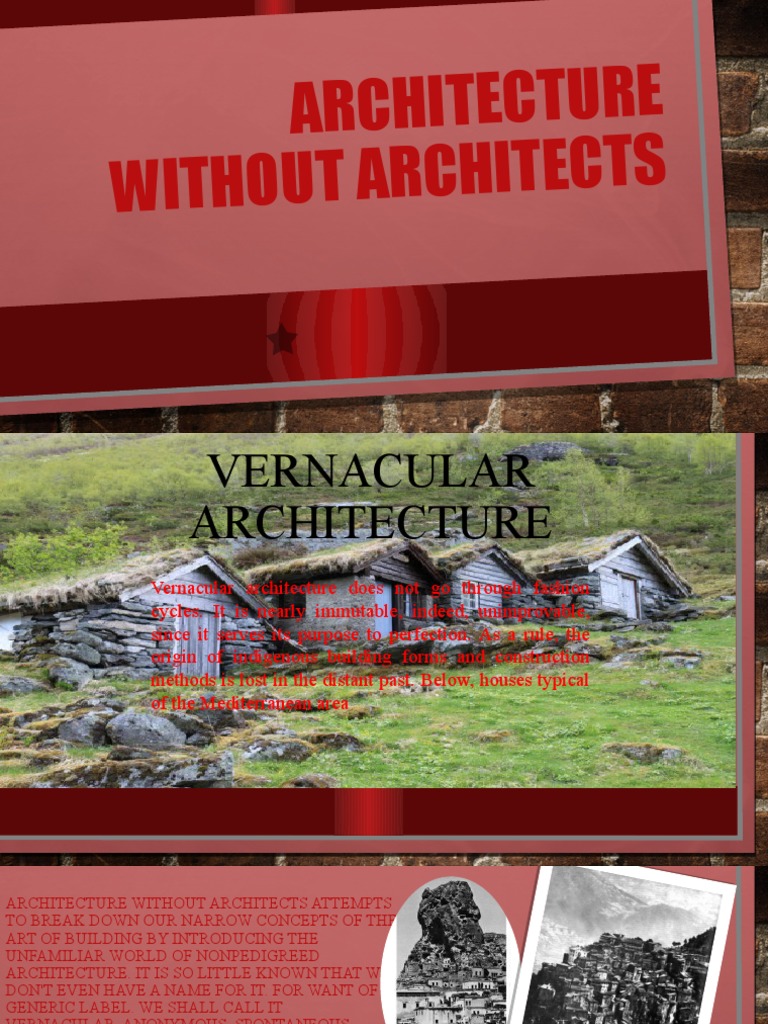 Vernacular Architecture Unveiled | PDF | Art
