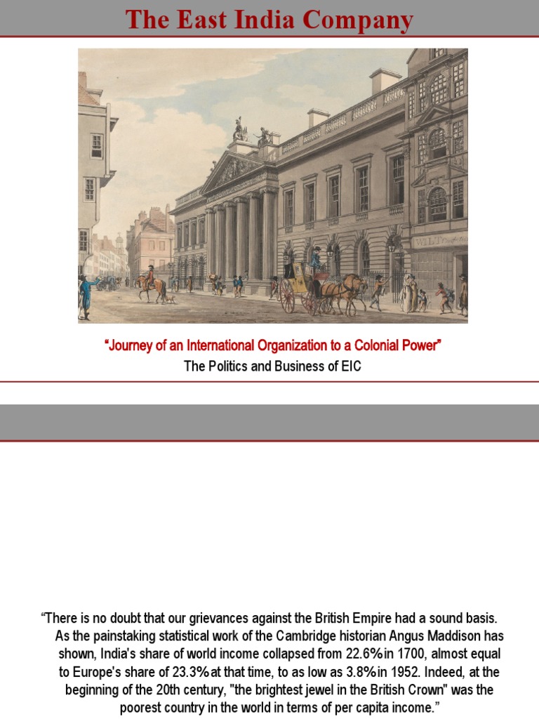 The East India Company | PDF | East India Company