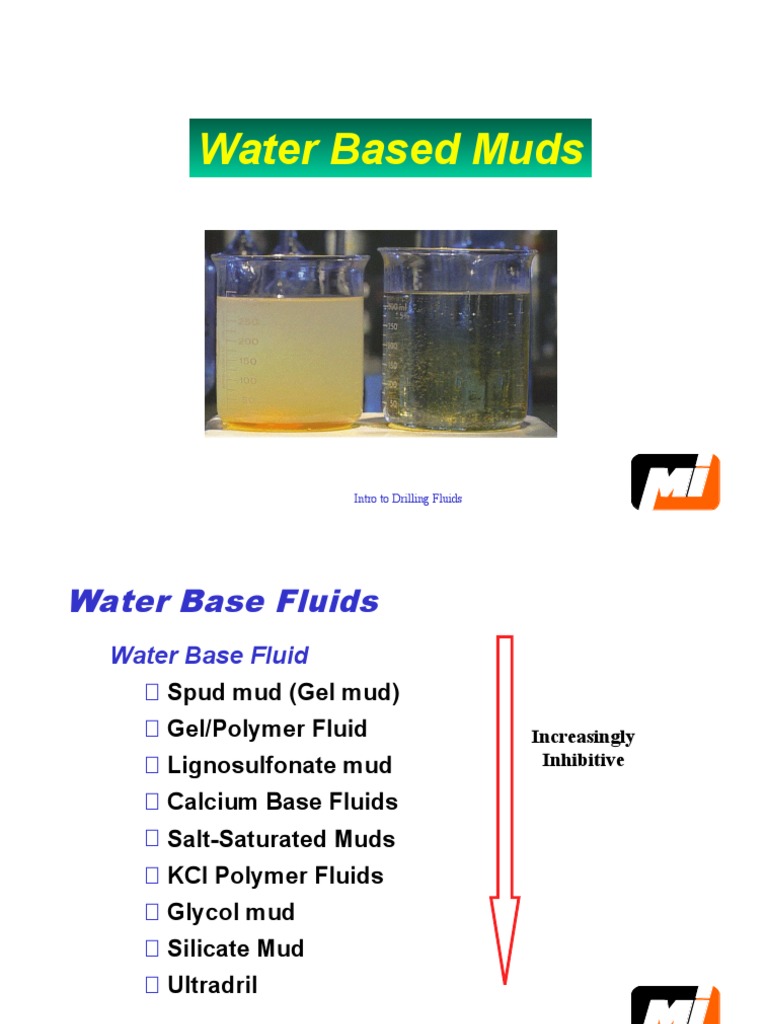 Overview of Water-Based Drilling Fluids | PDF | Chemical Engineering ...