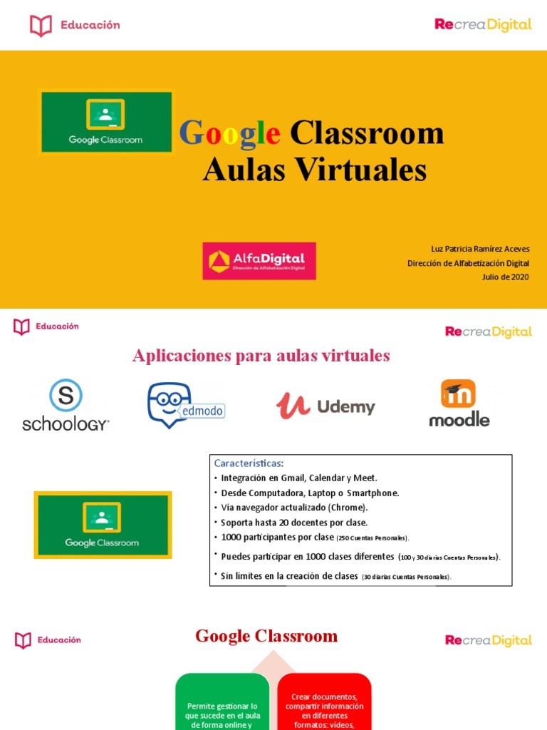 Google Classroom | Descargar gratis PDF | Software | Comunicación