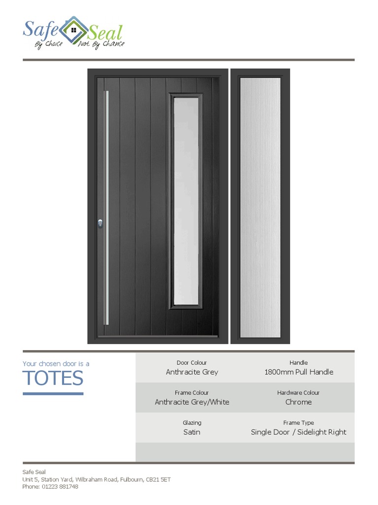 Hinge Locations For Door | PDF