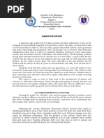 Narrative Report DRRM | PDF