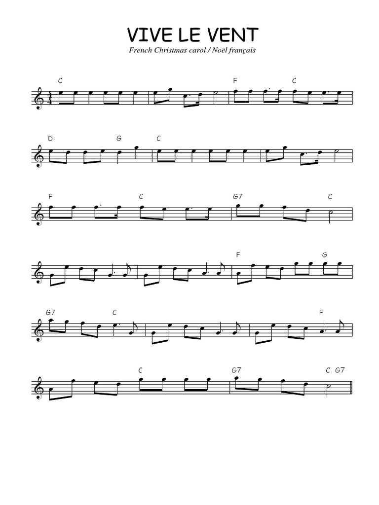 Vive Le Vent | PDF