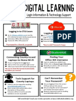 CTLS Student Quick Guide | PDF | Login | Learning
