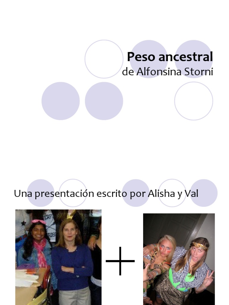 Peso Ancestral Presentation | PDF
