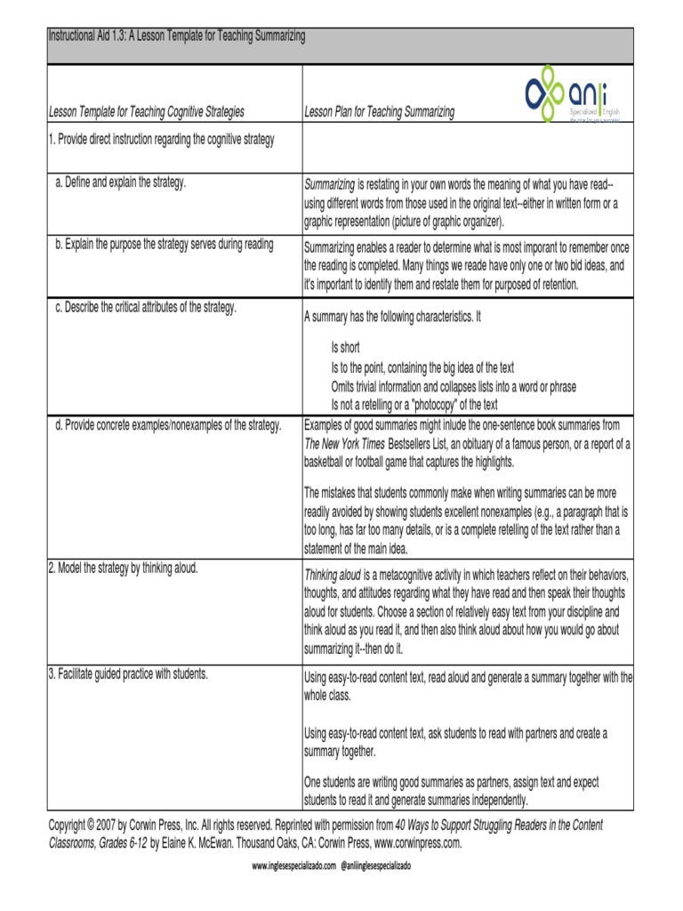 7 Reading Strategies With Examples | PDF | Lesson Plan | Applied Psychology