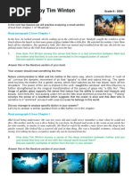 Blueback by Tim Winton | PDF | Poetry