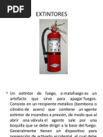 Partes y uso del extintor clase K | PDF | Agua | Espuma