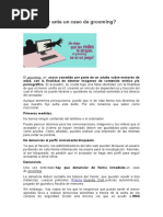 INFOGRAFÍA Grooming Adultos | PDF | La naturaleza humana ...