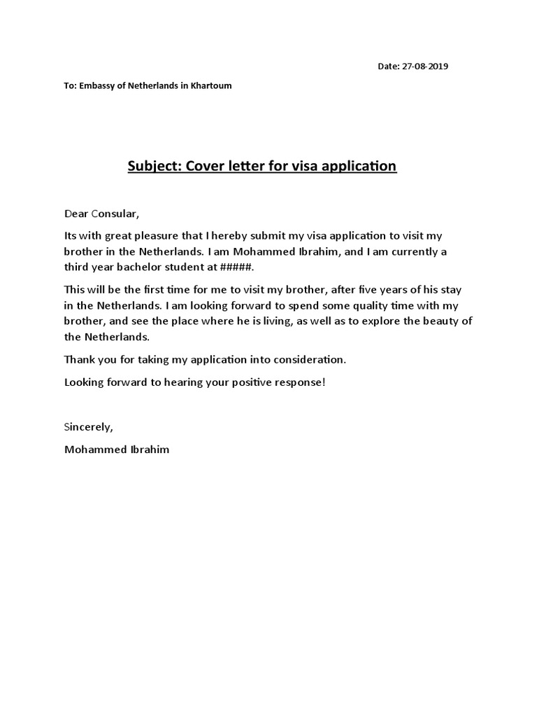 Cover Letter - Zozo | PDF