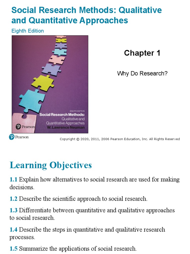 Social Research Methods: Qualitative and Quantitative Approaches | PDF ...